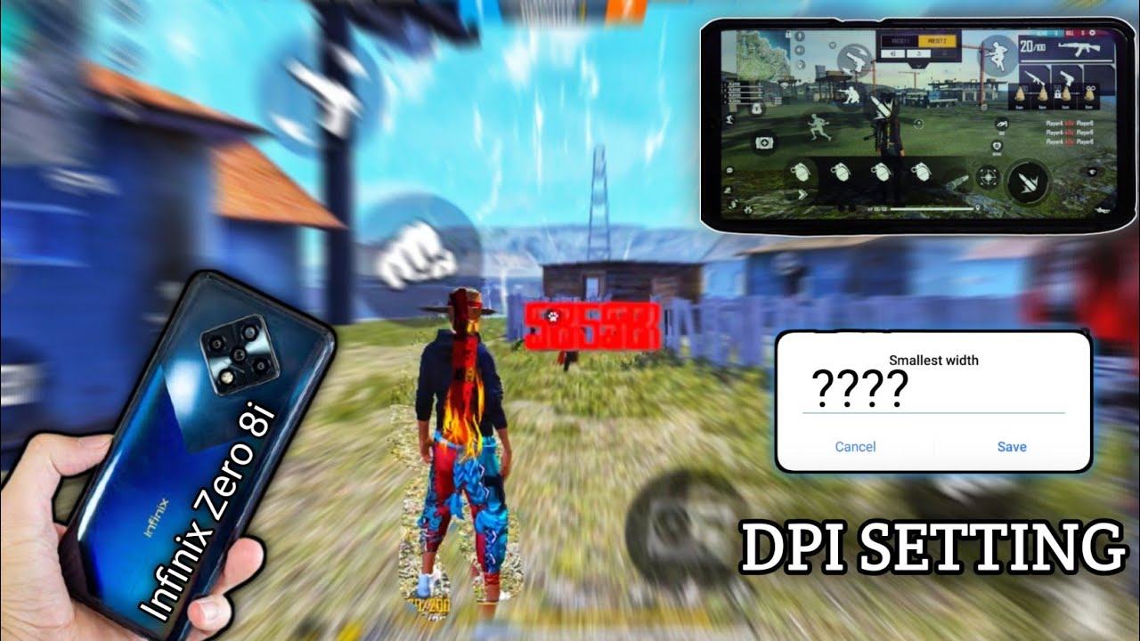 Infinix Zero 8i Game Play ( Setting + Sensitivity + HUD + DPI ) FREE ...