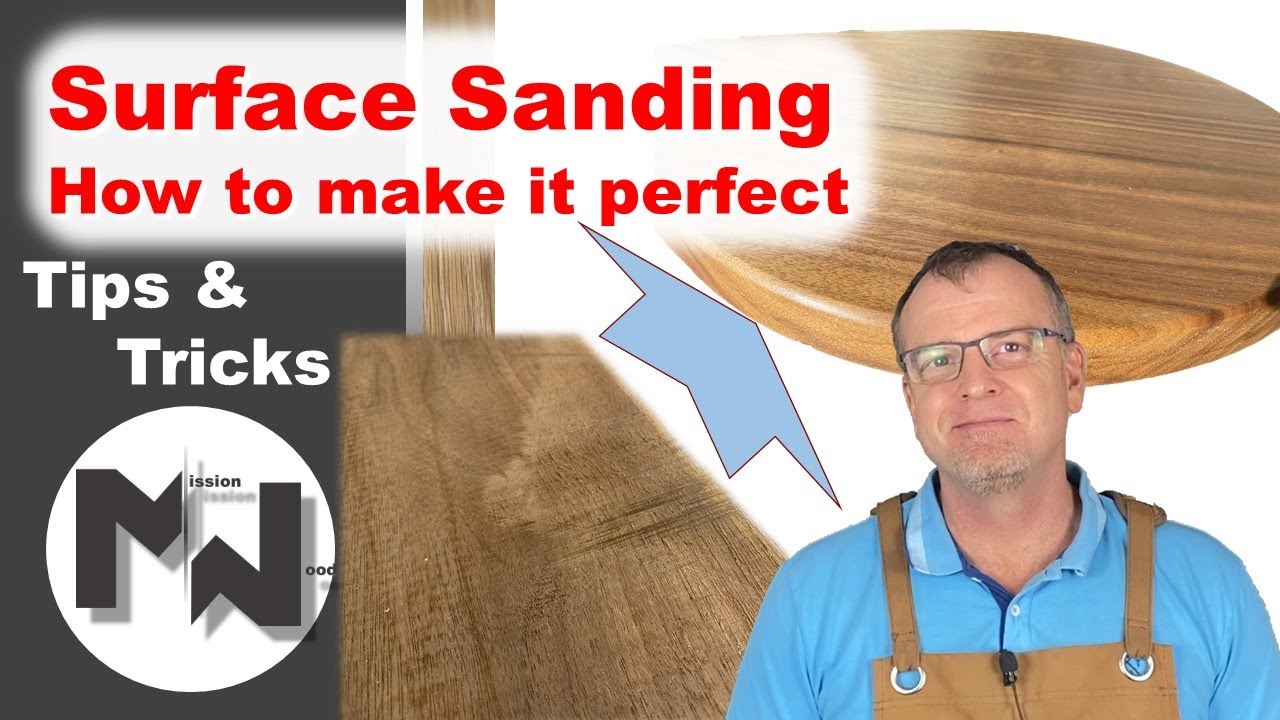 Sanding: The perfect surface for your woodworking project - YouTube