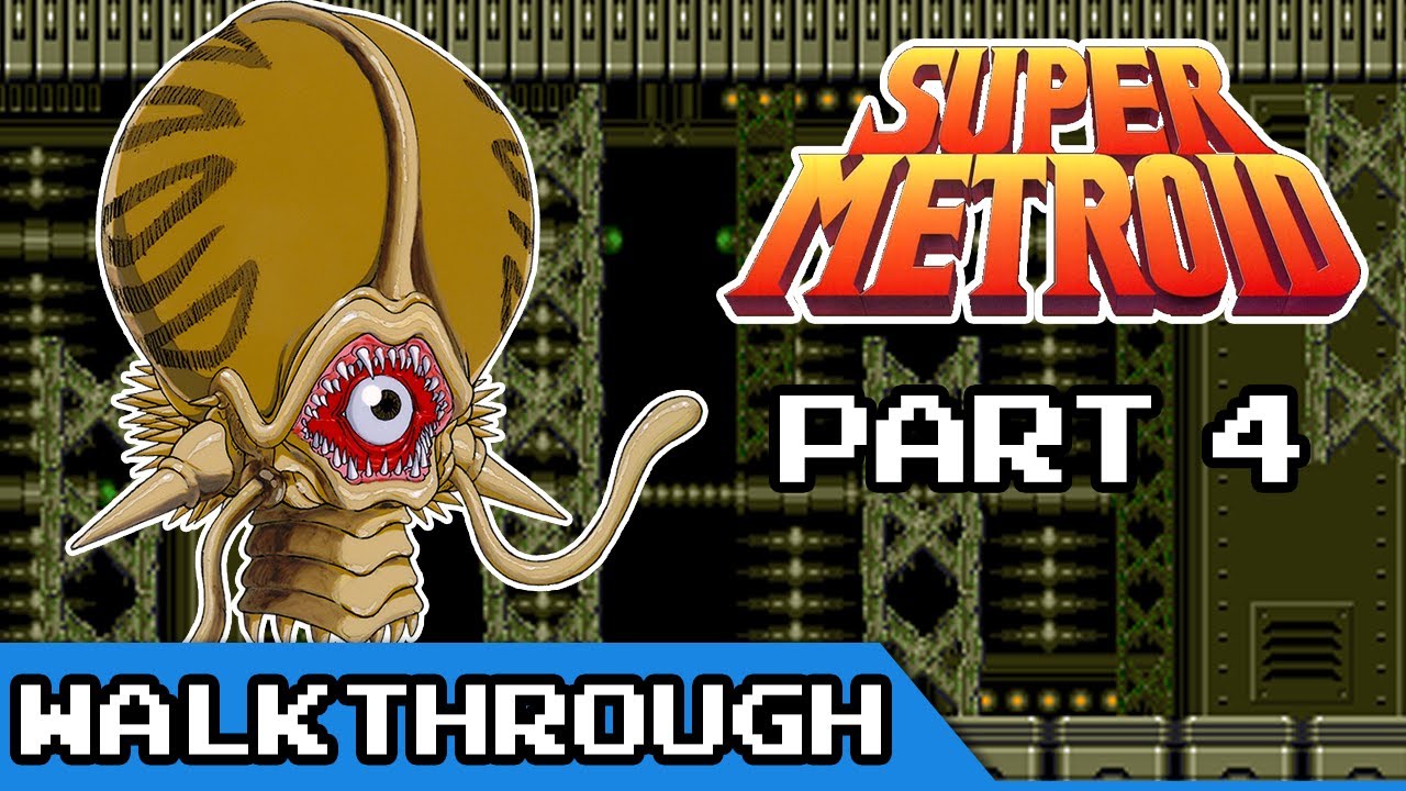 Wrecked Ship - Super Metroid Walkthrough (Part 4) - YouTube