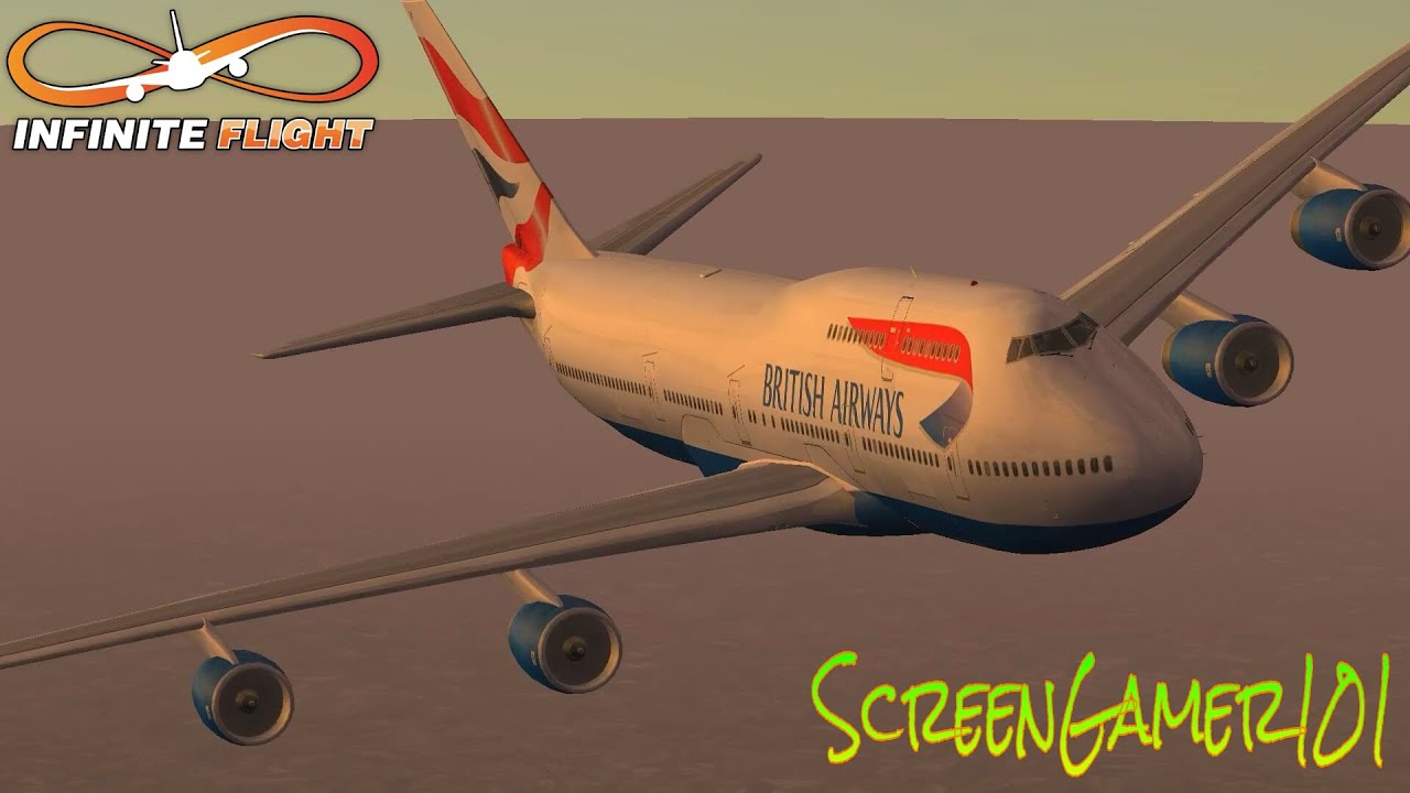 Infinite flight: The Queen of the skies BRITISH AIRWAYS BOEING 747-400 ...