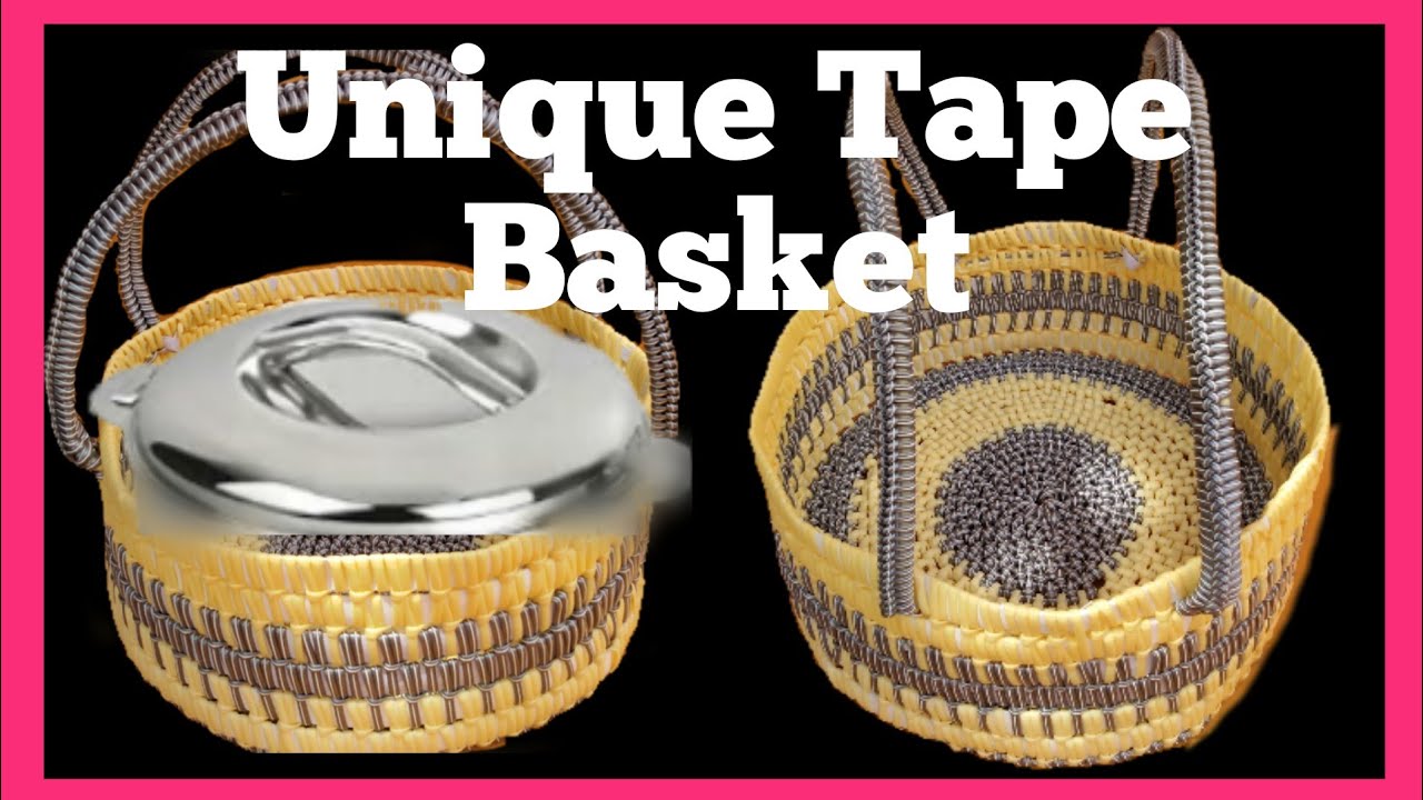 Unique Tape Basket/Different Stylish Tape Basket - YouTube