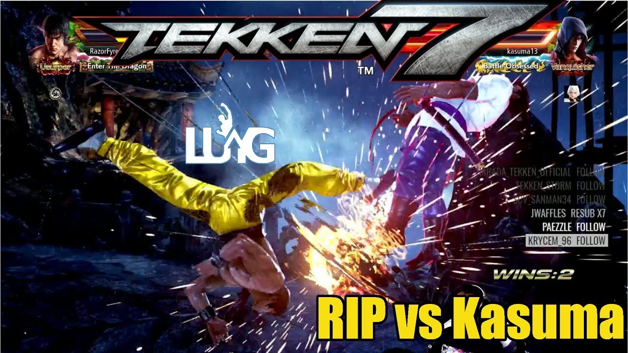 Rip vs Kasuma13 - Tekken 7 - YouTube