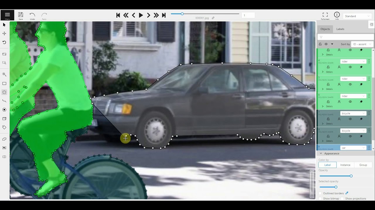 Polygon Annotation for Self-Driving Car - YouTube