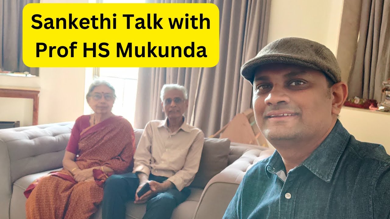 Faces of Sankethi Community-19 | Prof HS Mukunda | Scientist ...
