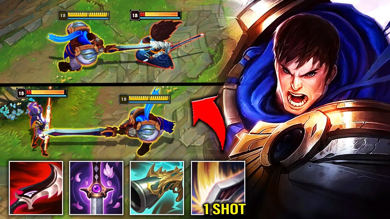 Garen but I'm playing whac-a-mole instead of League of Legends (1 Q = 1 ...