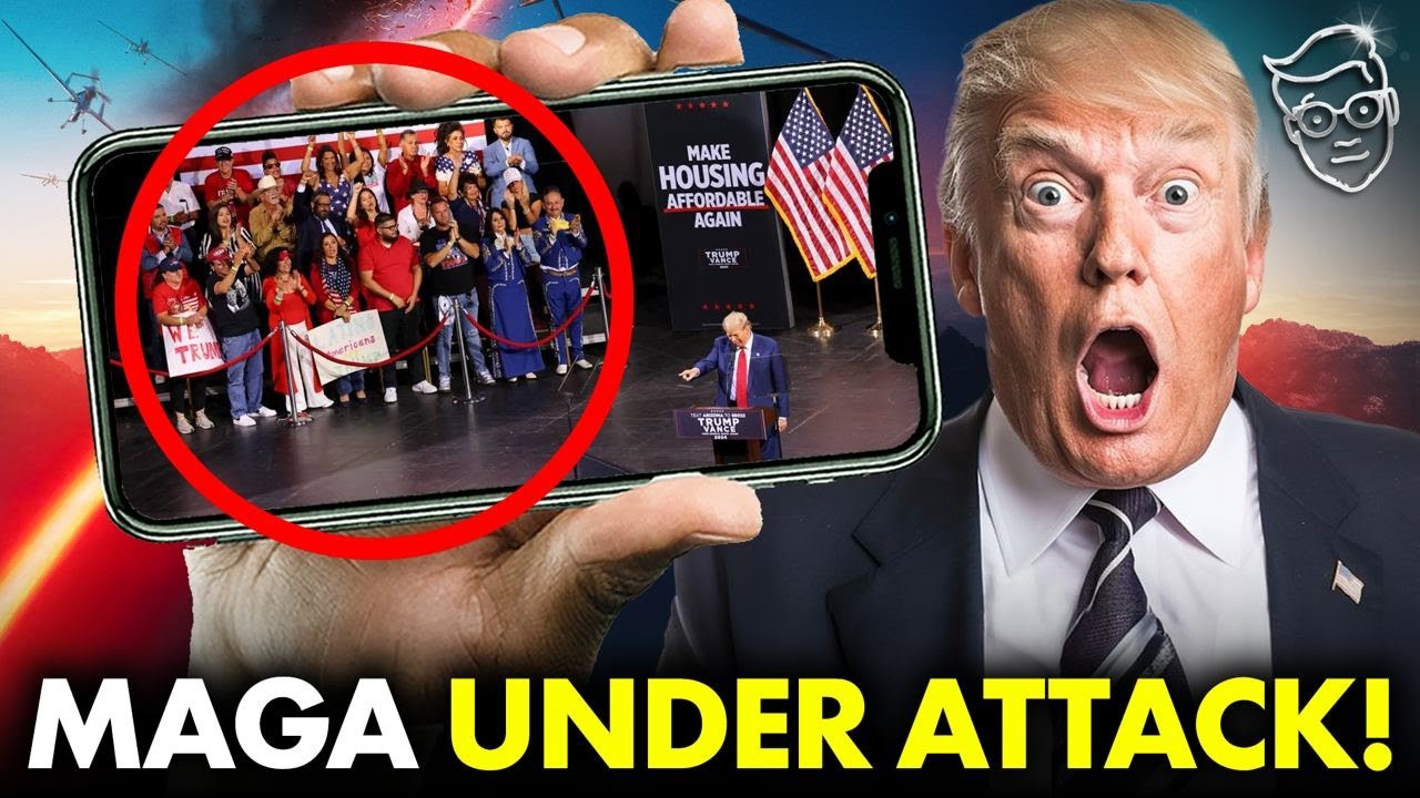 🚨 MAGA Rally Under Attack: Trump Supporters Left BLIND After Chemical ...