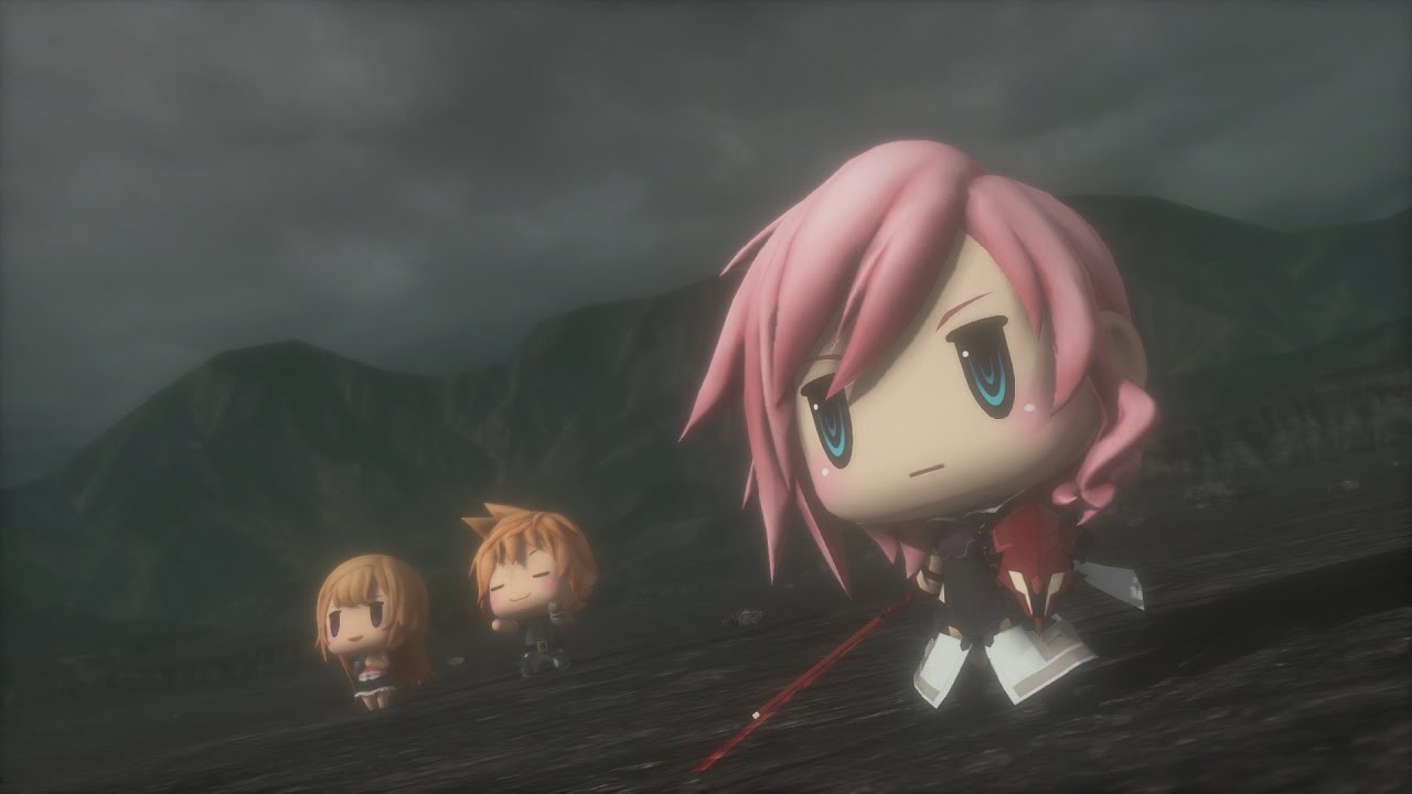 World of Final Fantasy: Lightning Champion Summon (1080p 60fps) - YouTube