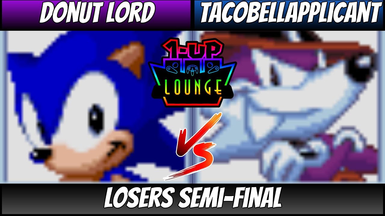 Sonic TF Losers Semi-Final Donut Lord vs TacoBellApplicant - YouTube