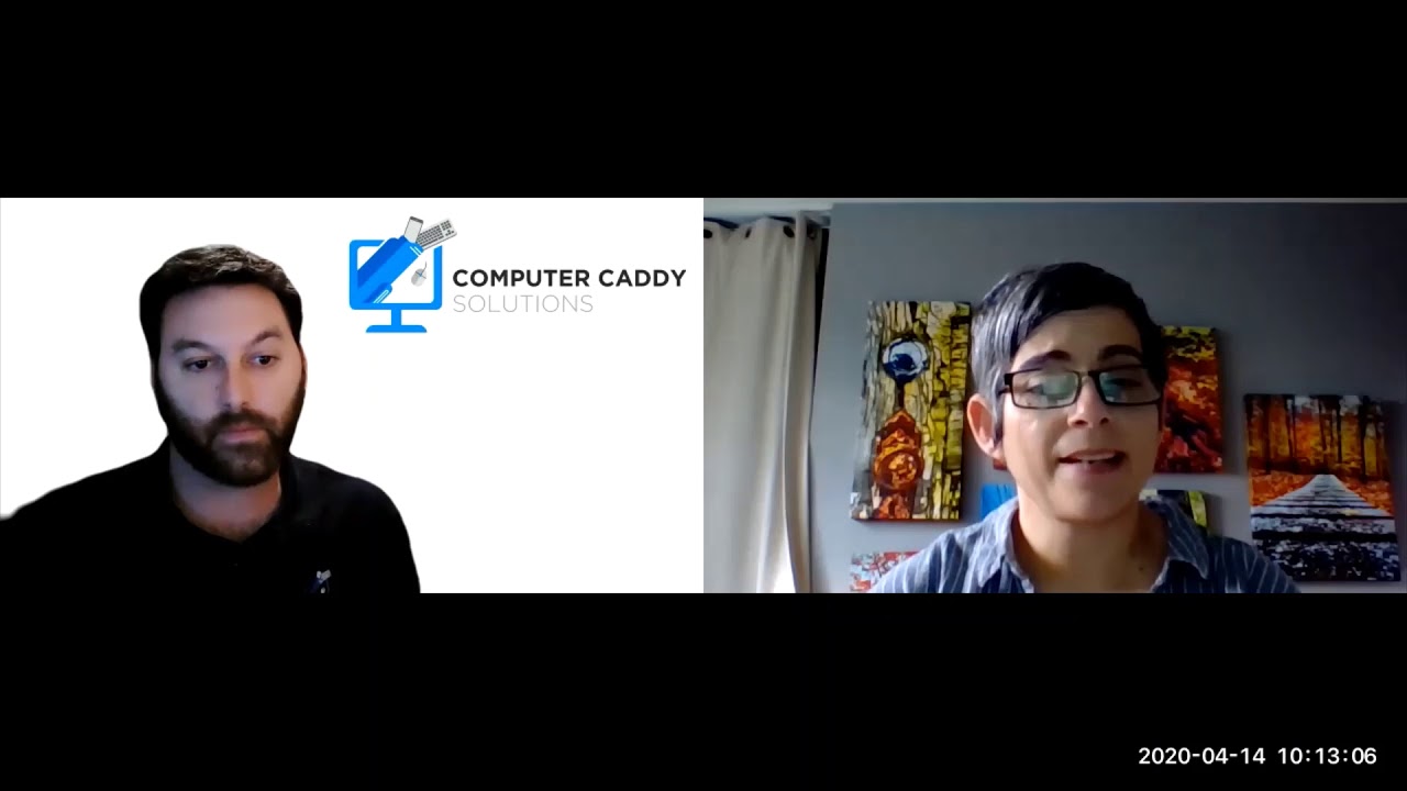 Interview with Geoff Nolan, Comuter Caddy - YouTube