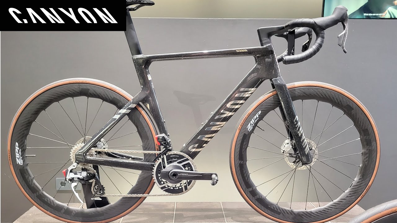 New Canyon Aeroad CFR 2025 sparkle stealth SRAM Red AXS - YouTube