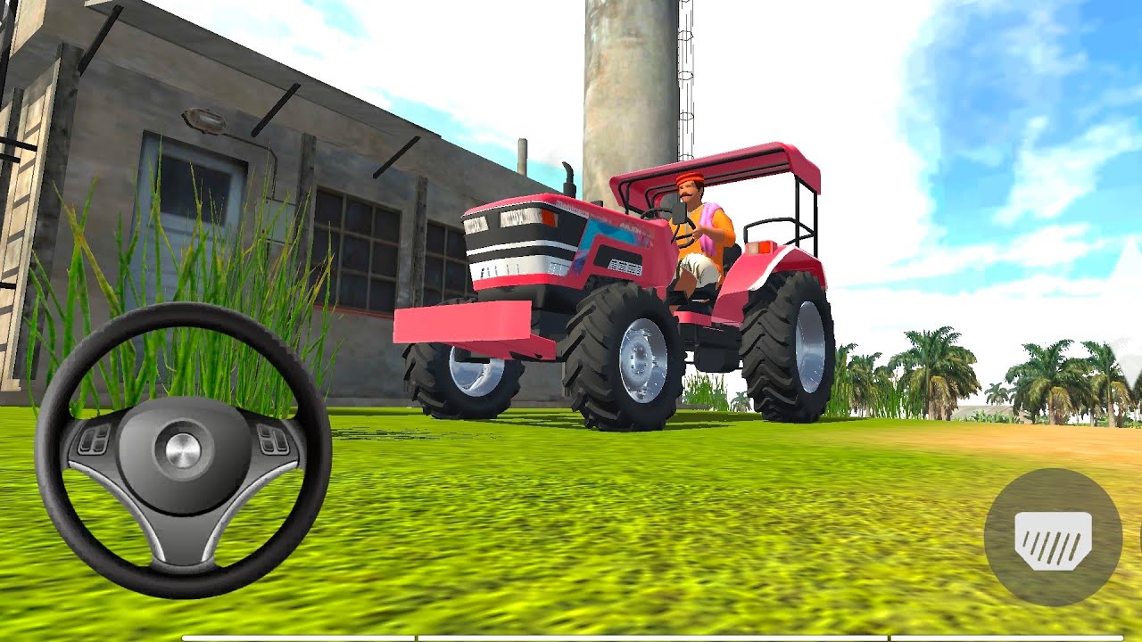 Indian Tractor Driving 3d Arjun Wala Red Tractor Game_New update for ...