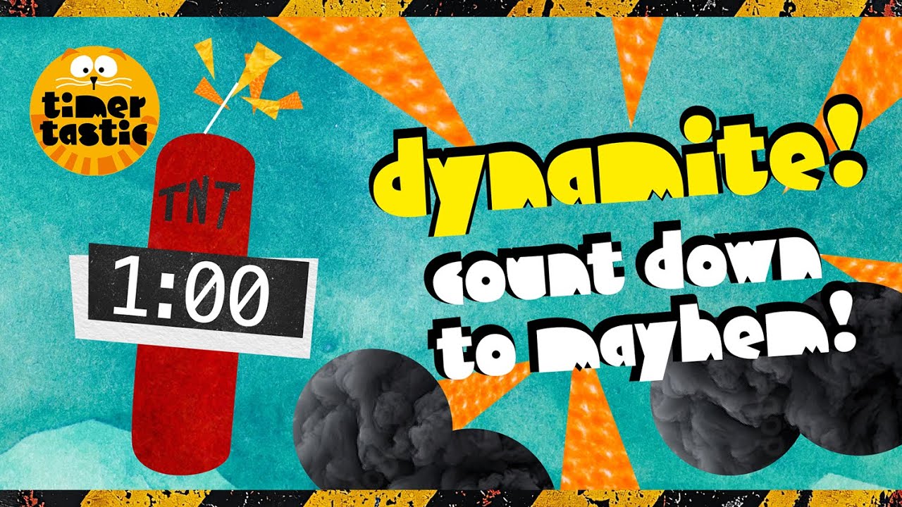 1 Minute TNT DYNAMITE 🧨 Timer with EXPLOSIVE 💥 Ending! - YouTube