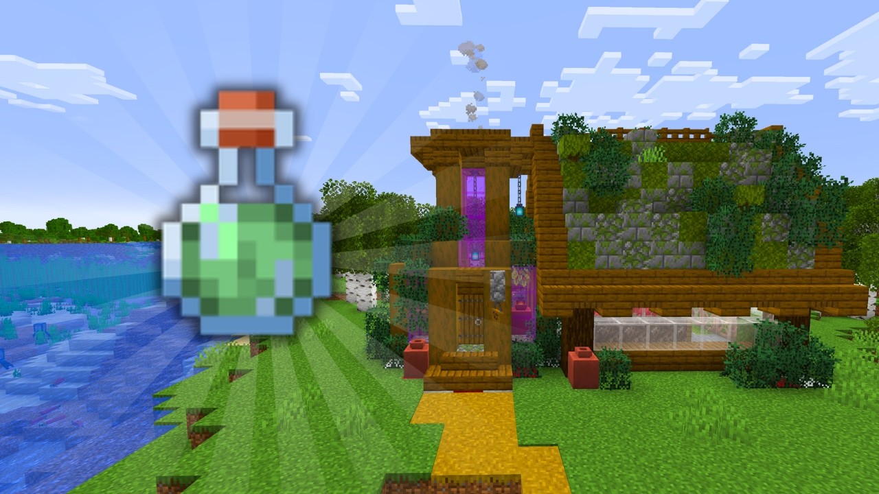 I Built a Potion Shop in MInecraft | Tutorial - YouTube