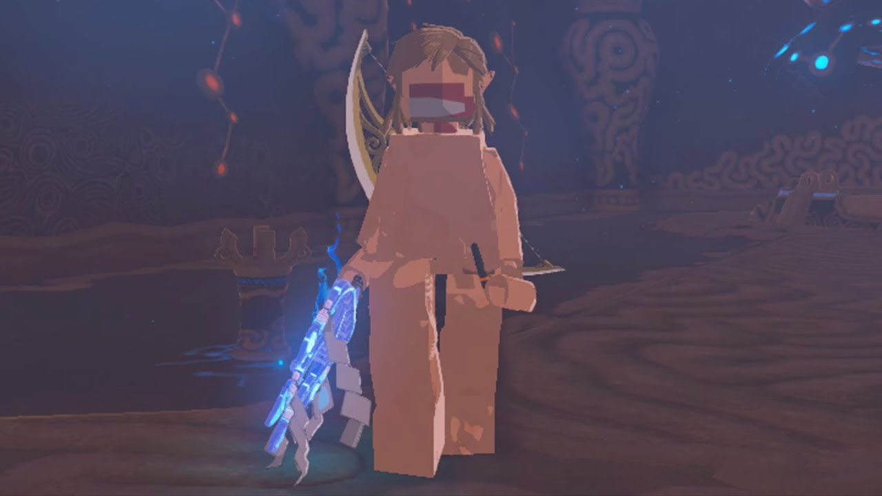 Lego Link Pulls Out The One-Hit Obliterator - Zelda Breath of the Wild ...