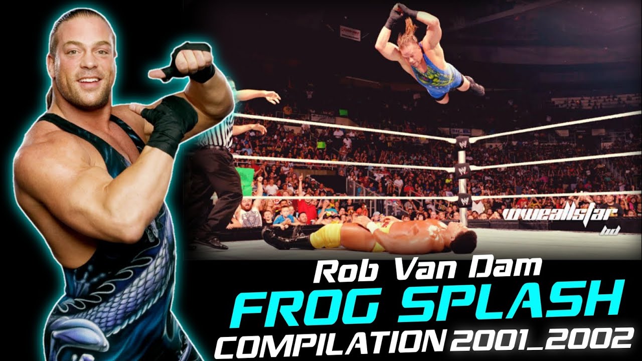 Rob Van Dam (Five star Frog splash) compilation. [2001 - 2002] - YouTube