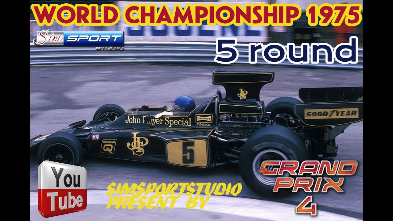 Grand Prix 4. Mod 1975. 5 Round. Qualify and Race. - YouTube