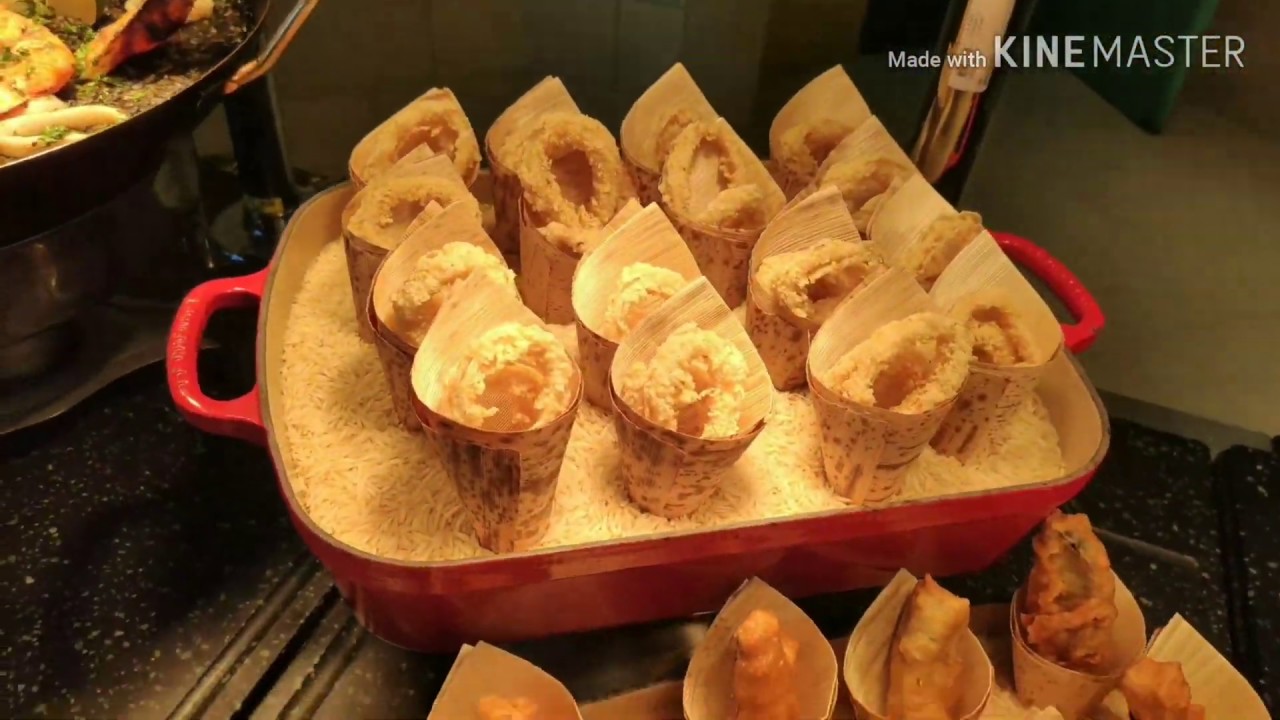 Biggest brunch buffet in kuwait - YouTube