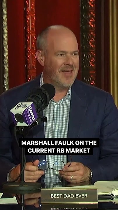 Marshall Faulk Blames The Poor State Of The Rb Market On The Overpaying Of Qbs Youtube