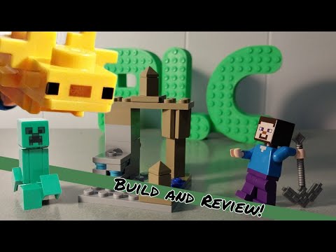 Lego Minecraft | The Dripstone Cavern | 30647 | Build and Review - YouTube