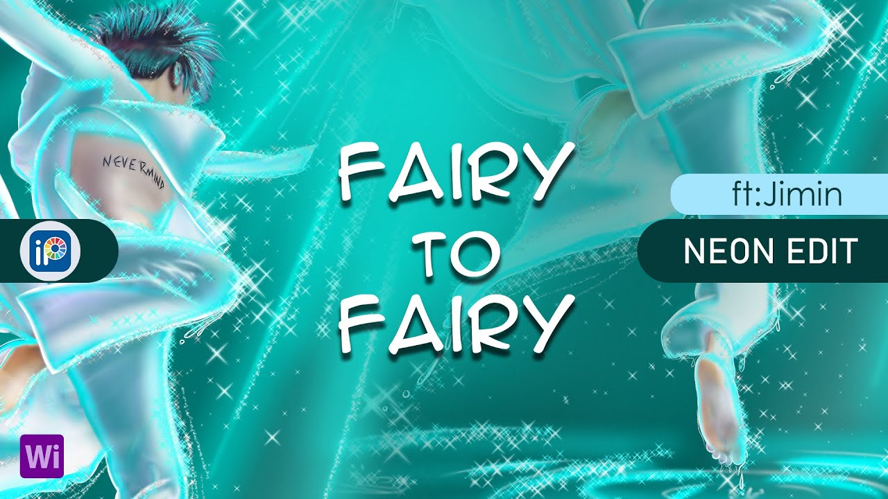 BTS Jimin photo editing/Jimin neon edit/BTS neon edit/Ibis paint tutorial/Photo editing in phone ...