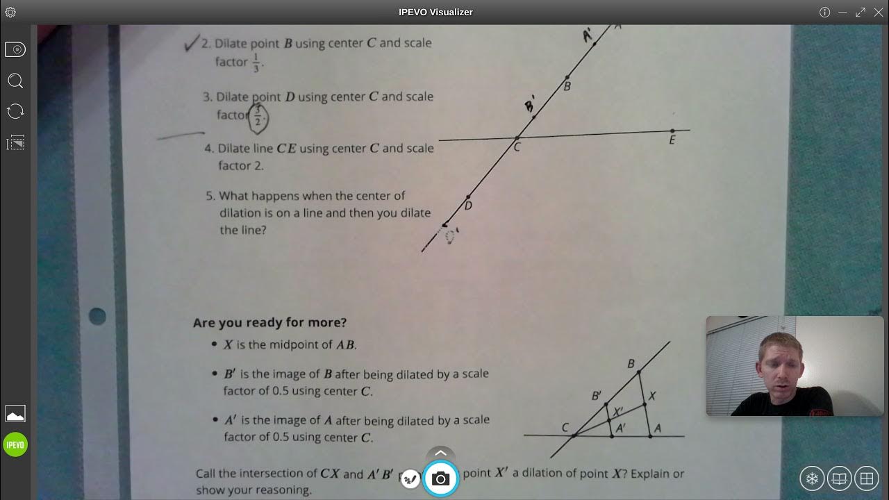 IM Geometry Unit 3 Lesson 4 Activity 2 Questions 4-5 Pair Share - YouTube