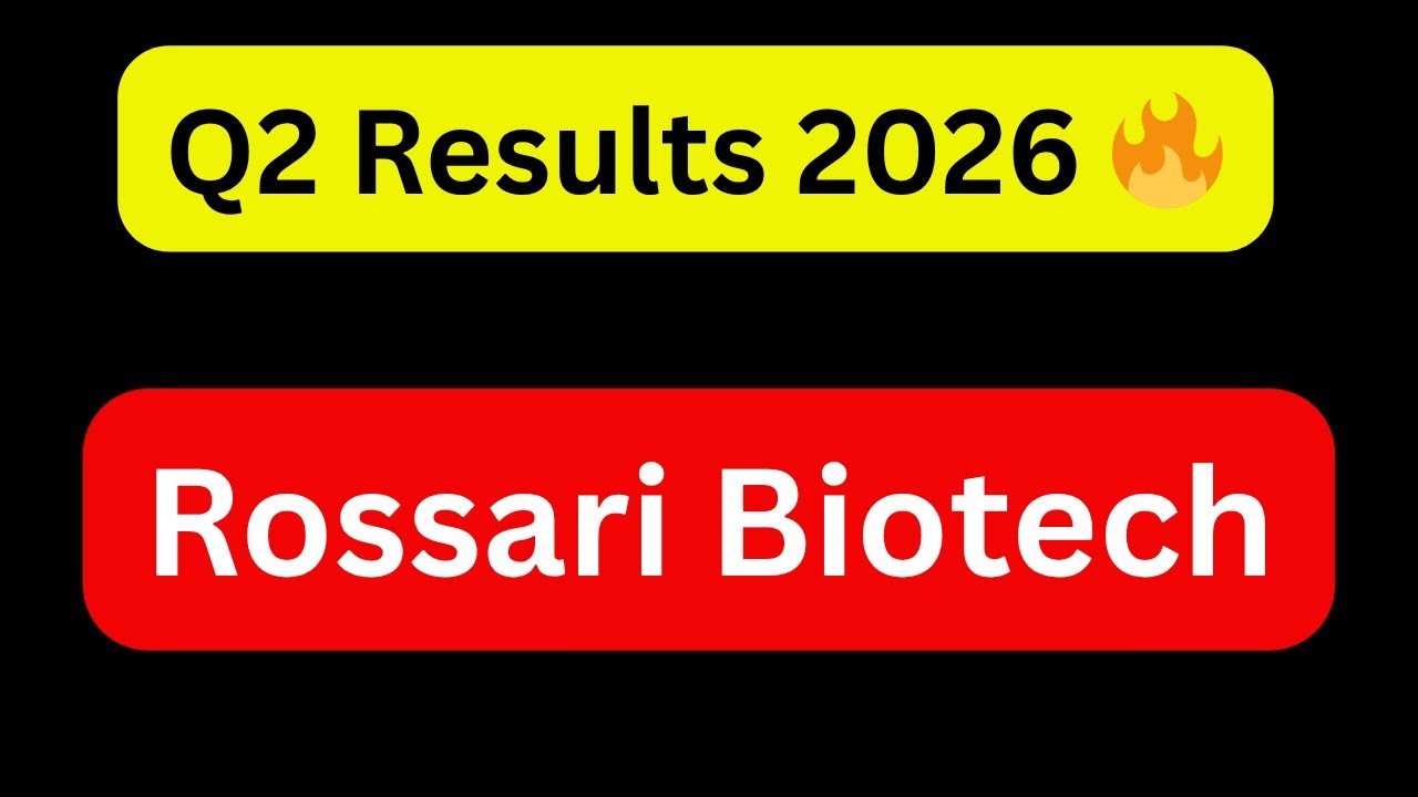 🔥Rossari Biotech Q2 Results 2026 | Rossari Biotech Results | Rossari ...
