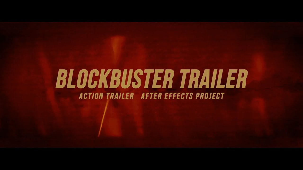 5 Awesome Blockbuster Trailer Titles After Effects Templates 2020 - YouTube