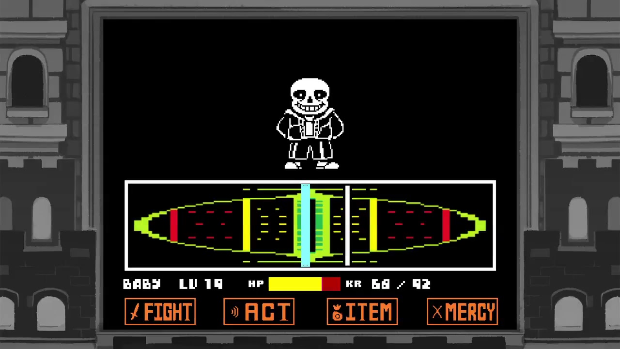 Undertale sans fight (Game over screen every 2min) - YouTube