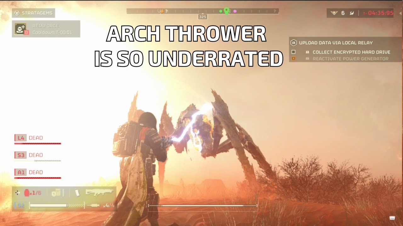 Helldivers 2 | Extreme mission with the Arch Thrower - YouTube