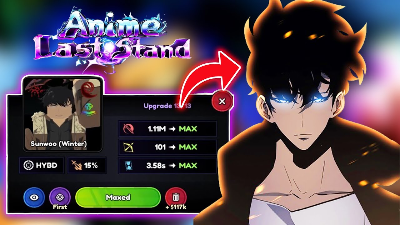 SUNG JIN WOO SHOWCASE - ANIME LAST STAND - YouTube