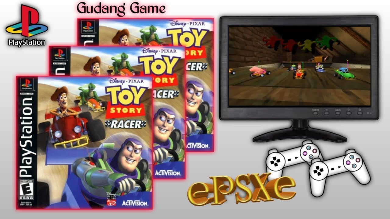 Disney Pixar Toy Story Racer // PS1 on ePSXe (Android or PC) - YouTube