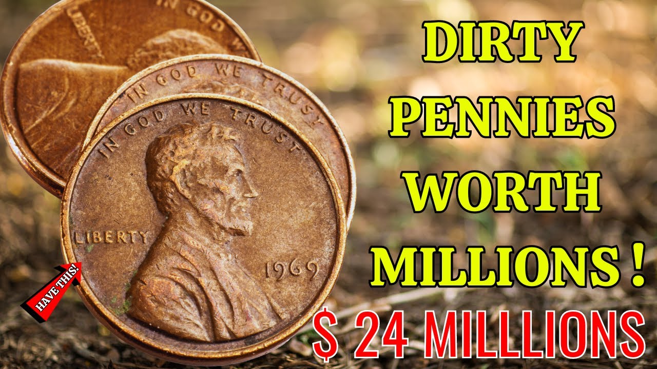 Super Rare Top 10 Bad Condition Pennies Coins Worth A lot of money ...