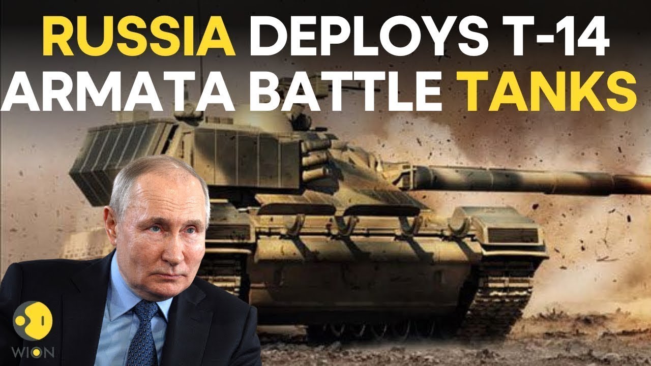 Russia's new T-14 Armata battle tank deployed in Ukraine amid war ...