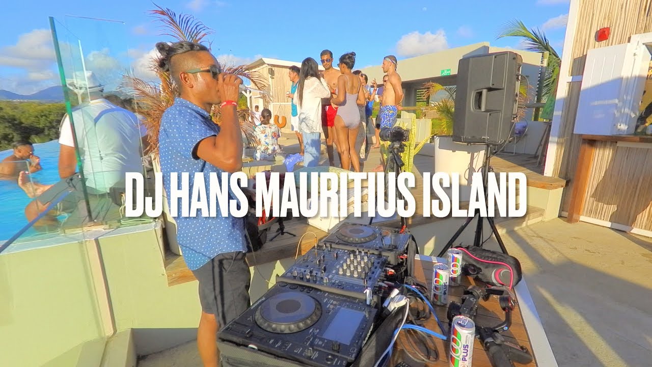 Hans Vydeenaden Live Roof Top DJ Set from Mauritius Island 🎶🎵🎶 - YouTube