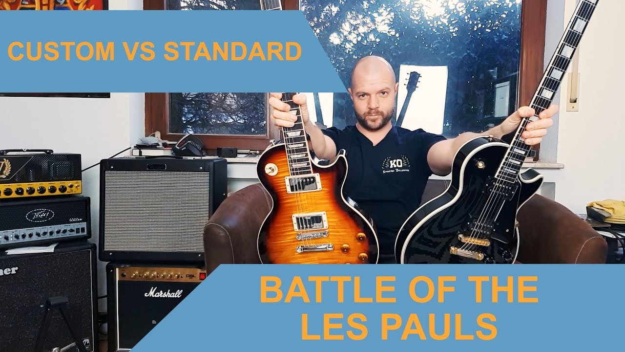 Standard VS Custom | Which one is the better Les Paul - YouTube