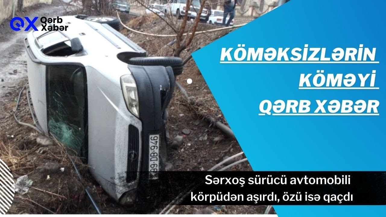 Qazax avtoqəza / Qərb Xəbər - YouTube