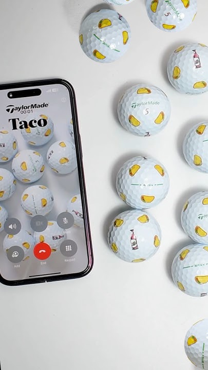 Limited Edition - TaylorMade TP5 Pix TACO Golf Balls Available on Golfoy.com #golf #golfball ...