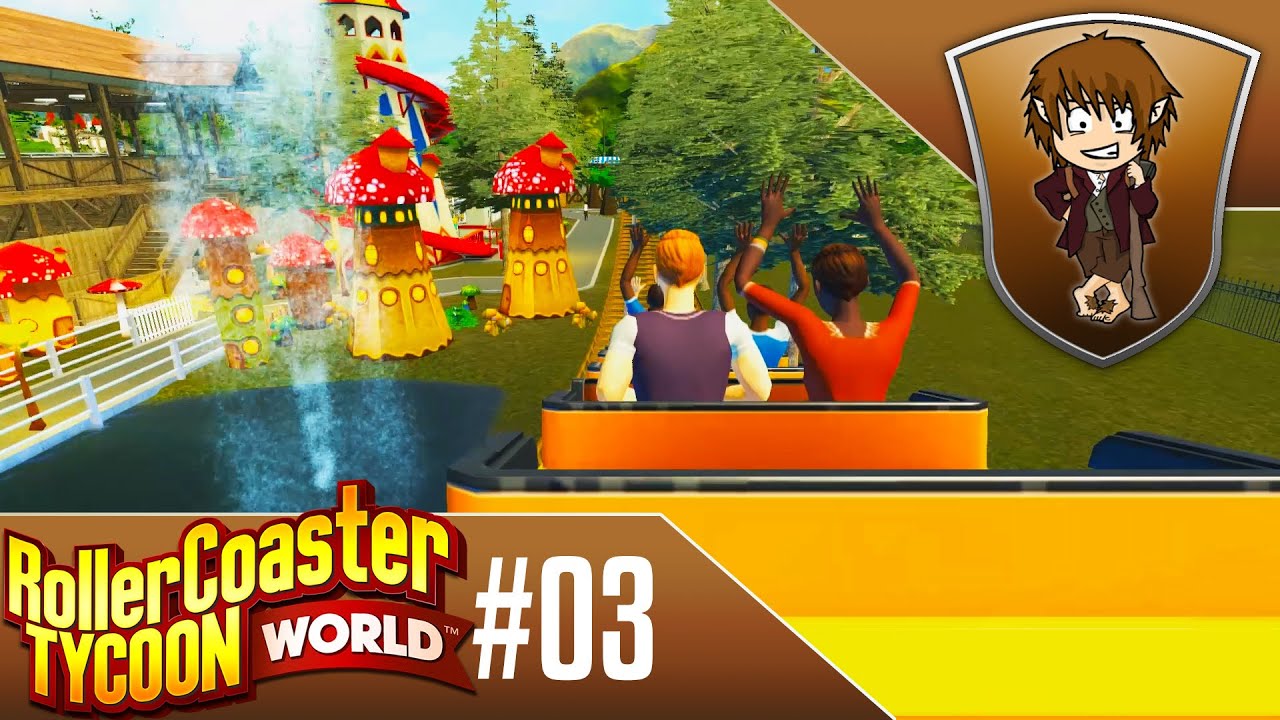 Rollercoaster Tycoon World: Mehr Niveau durch Deko! [RCTW Gameplay ...
