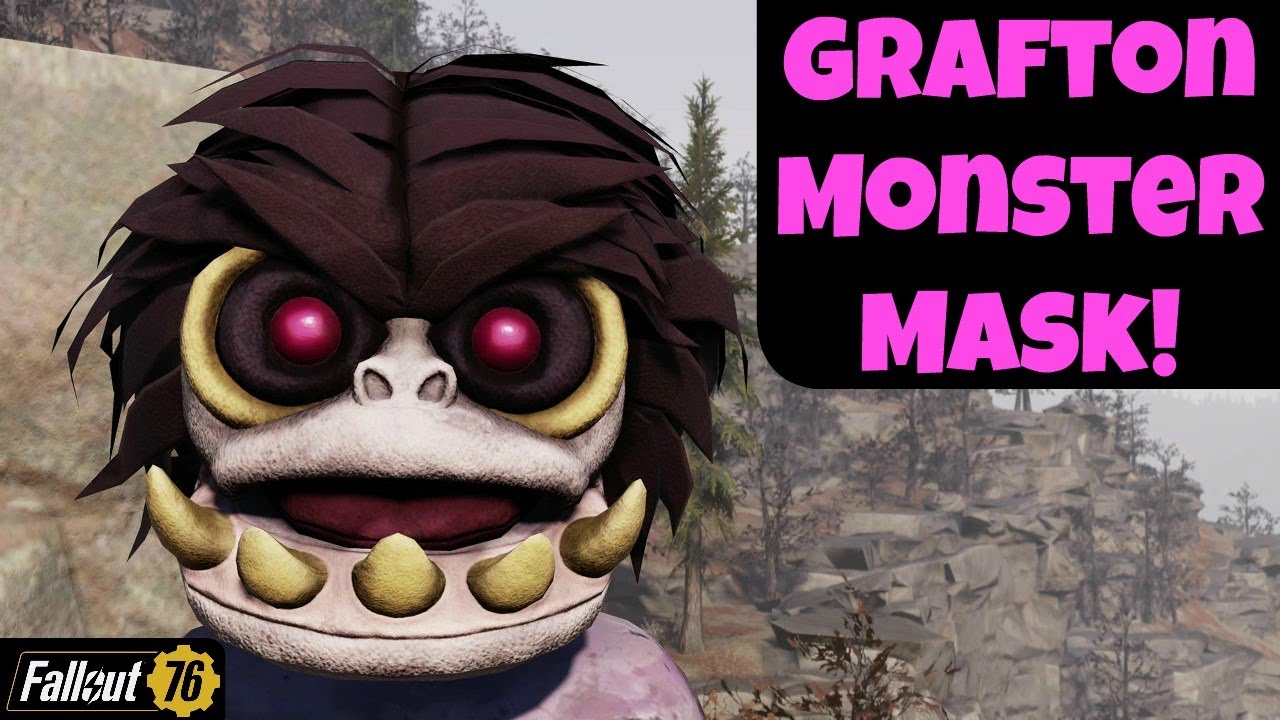 Fallout 76: Grafton Monster Mask! - YouTube