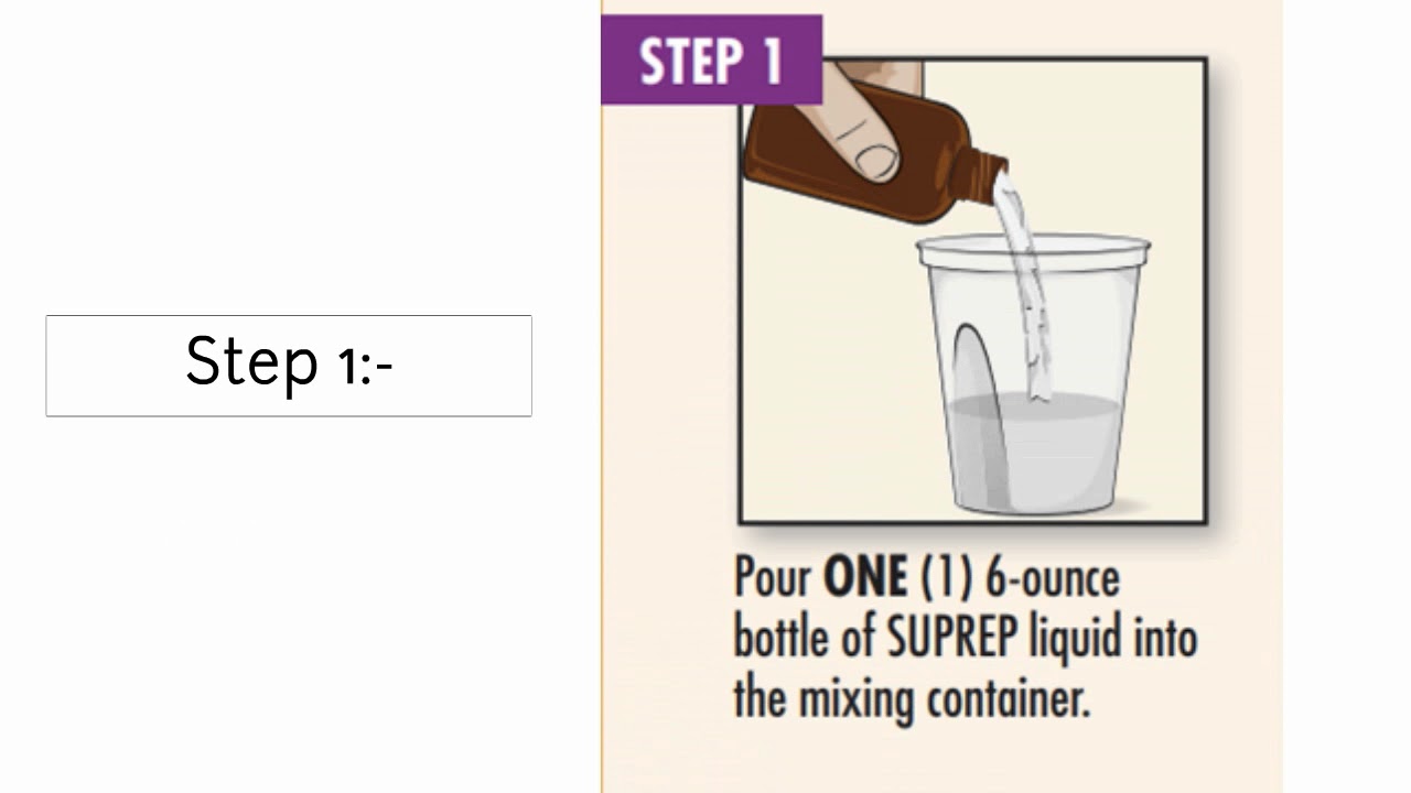 Suprep Instructions - YouTube