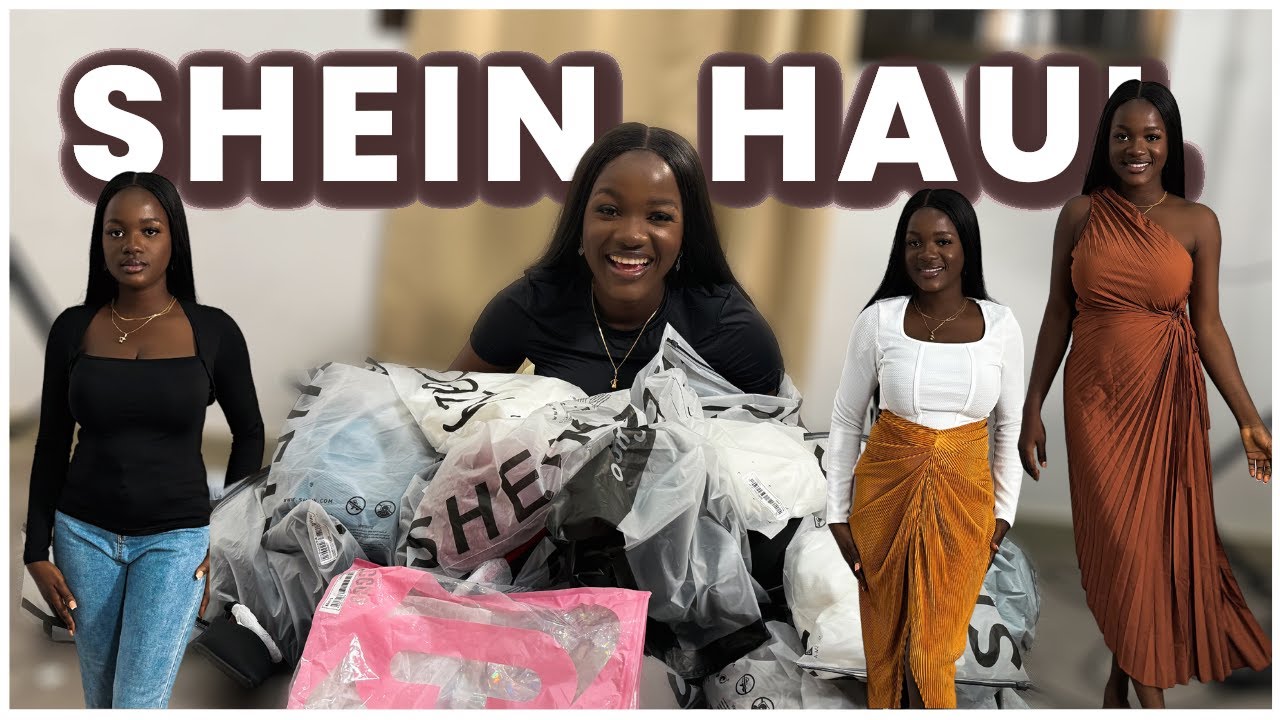 My First YOUTUBE Video | Huge SHEIN HAUL ($500 BLACK FRIDAY)| Basics ...