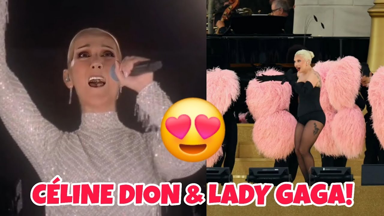 WHAT SOND DID CELINE DION SING AT OLYMPICS? 😍 CÉLINE DION LADY GAGA ...