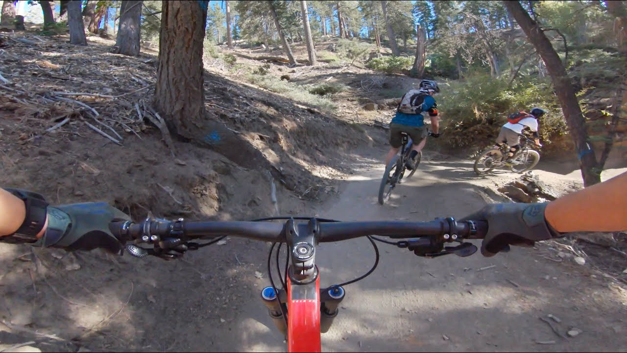 Going Green Trail at Snow Summit Bike Park - YouTube