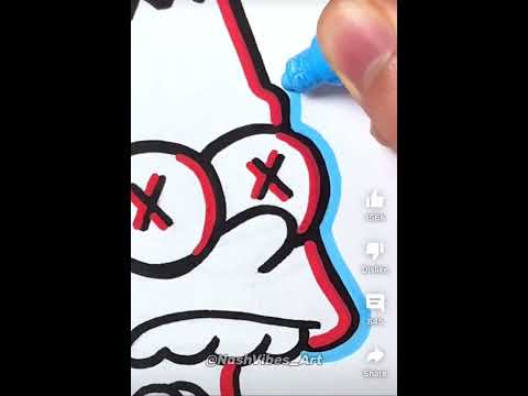 Bart Simpson drawing from Nash vibes art! #shorts - YouTube