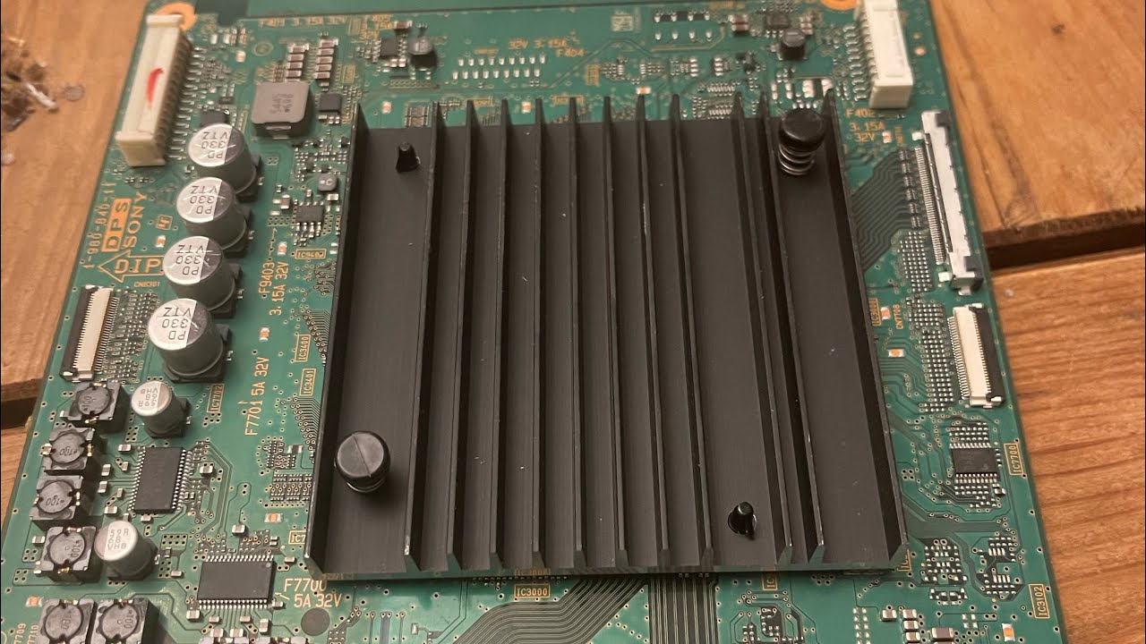 How to repair Sony 65 inches dps power supply module board ic ...