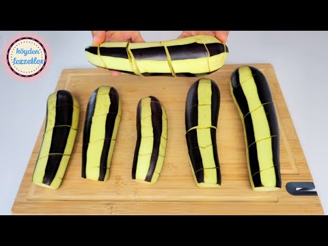 BU FİKRİ DUYAN BENİ TEBRİK EDİYOR🥁DÜNYAYI KASIP KAVURAN PATLICAN TARİFİ✅️ VEGAN PATLICAN