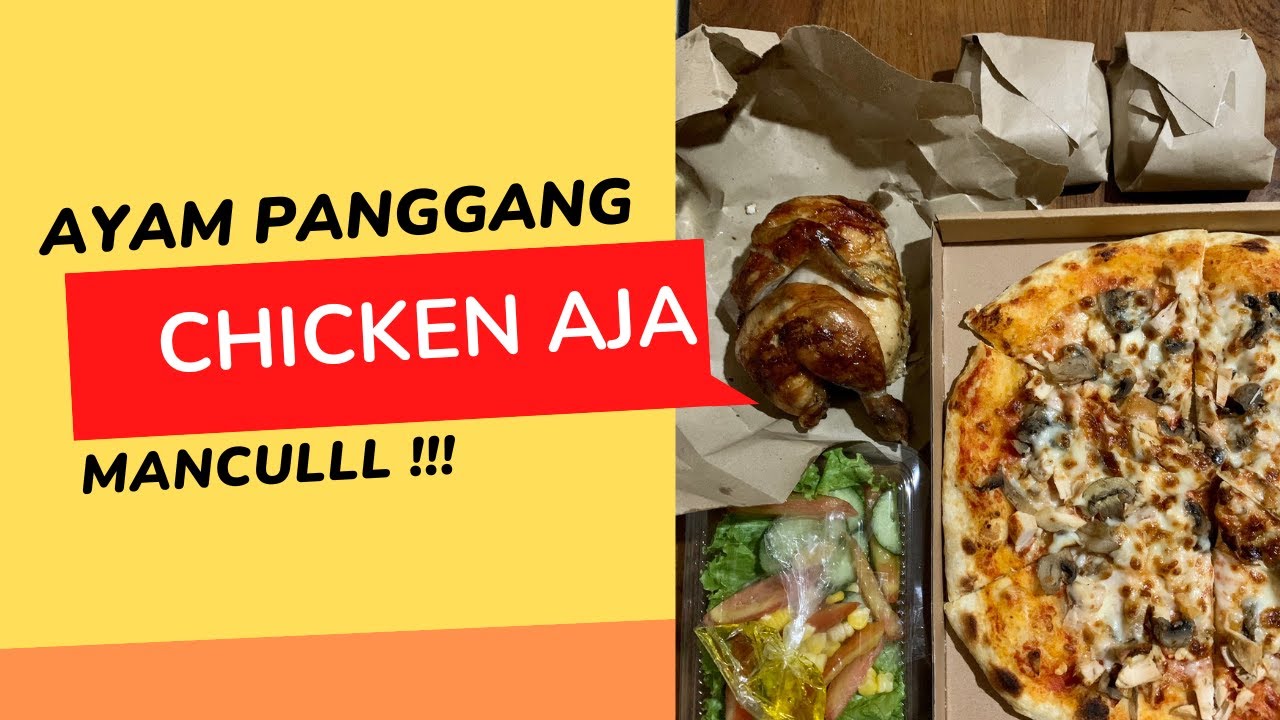Roast Chicken and Pizza in Bali | Chicken Aja - YouTube