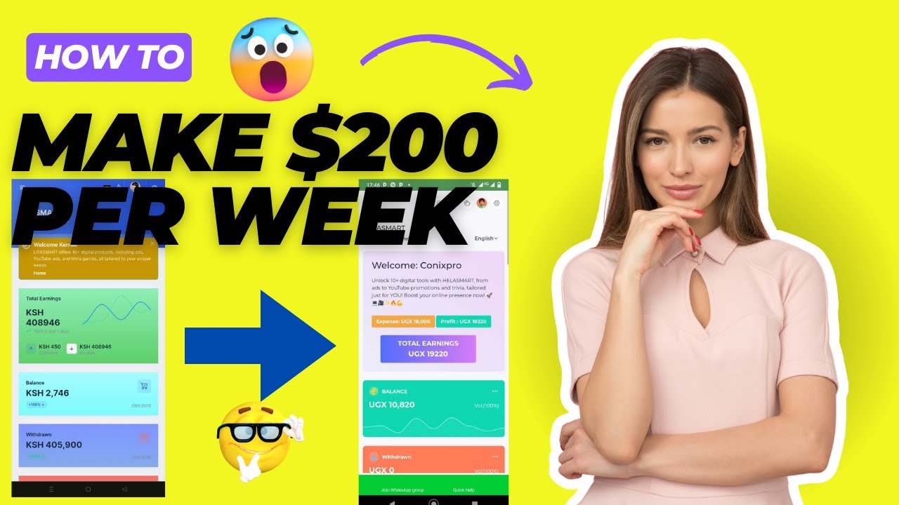 How to Make Money Online with Helasmart - YouTube