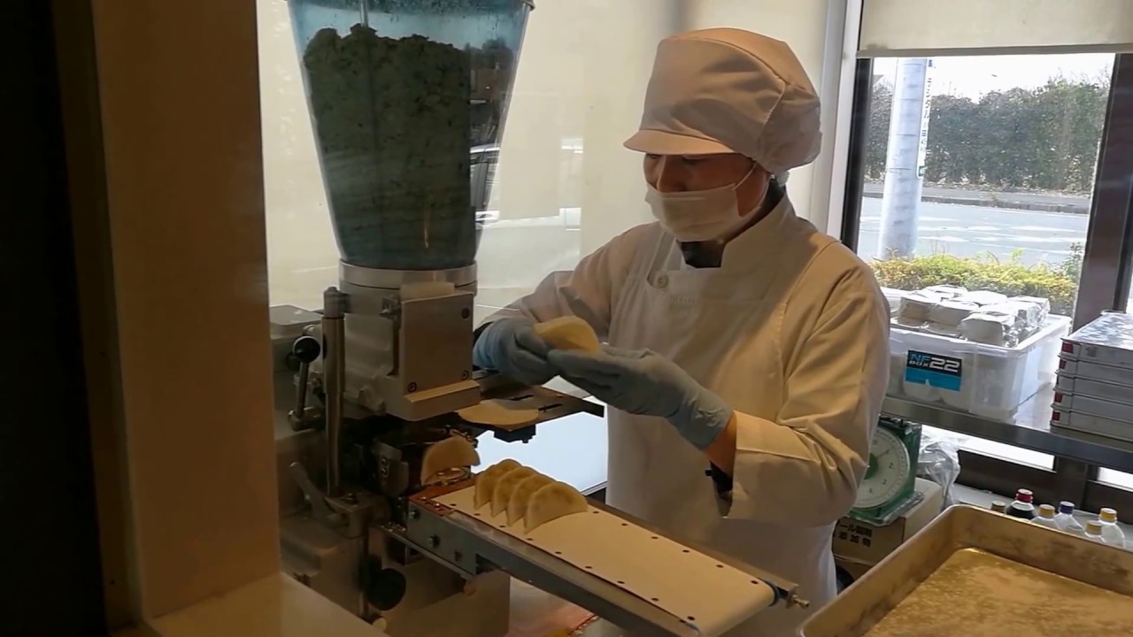 Gyoza Revolution machine by Toa Industries Japan - at Gyoza restaurant ...