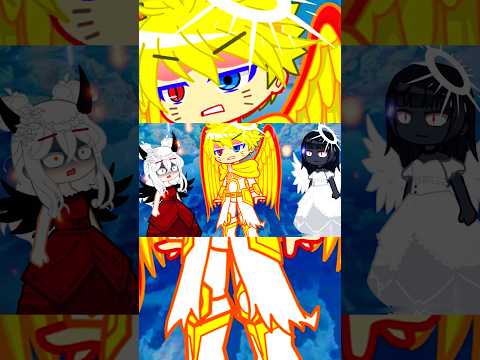 ⚠️Angel Check : The Real Guardian Angel arrived🔥|| Gacha Life Naruto || #shorts #naruto #gachaclub✅